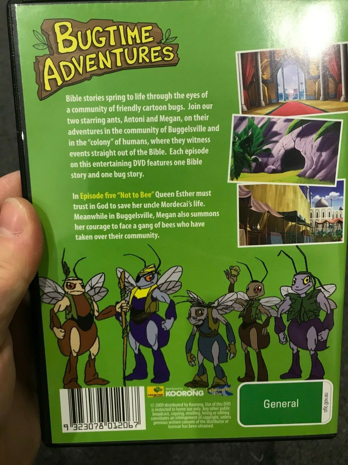 Bugtime Adventures Episode 5 Not To Bee region 4 DVD (Christian kids ...