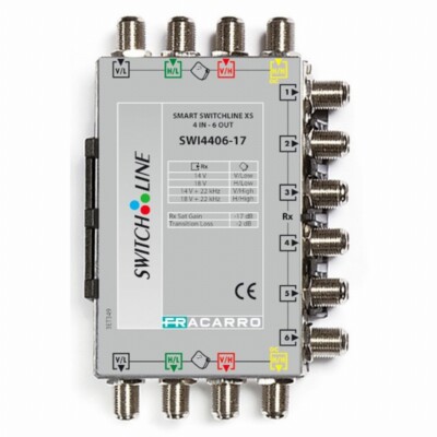 Fracarro Swi4406-17 Multiswitch Smart Swline Xs 4*6-17db 271086 | eBay