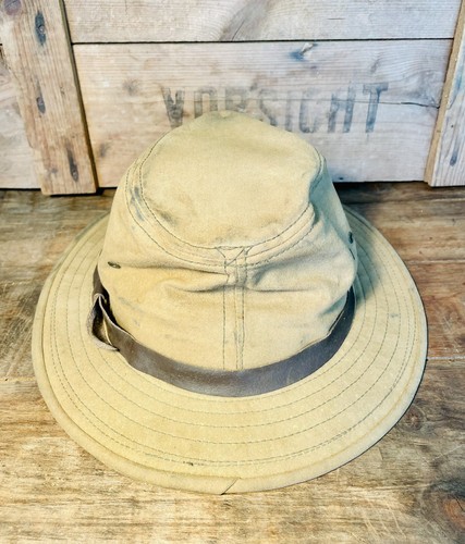 Vintage CC FILSON Garment Waxed Cotton Canvas Tin Cloth Bucket Packer ...