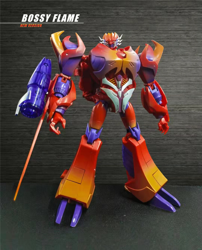 New APC Toys Bossy Flame TFP Megatr Action Figure Toys 18 CM W/Box in ...