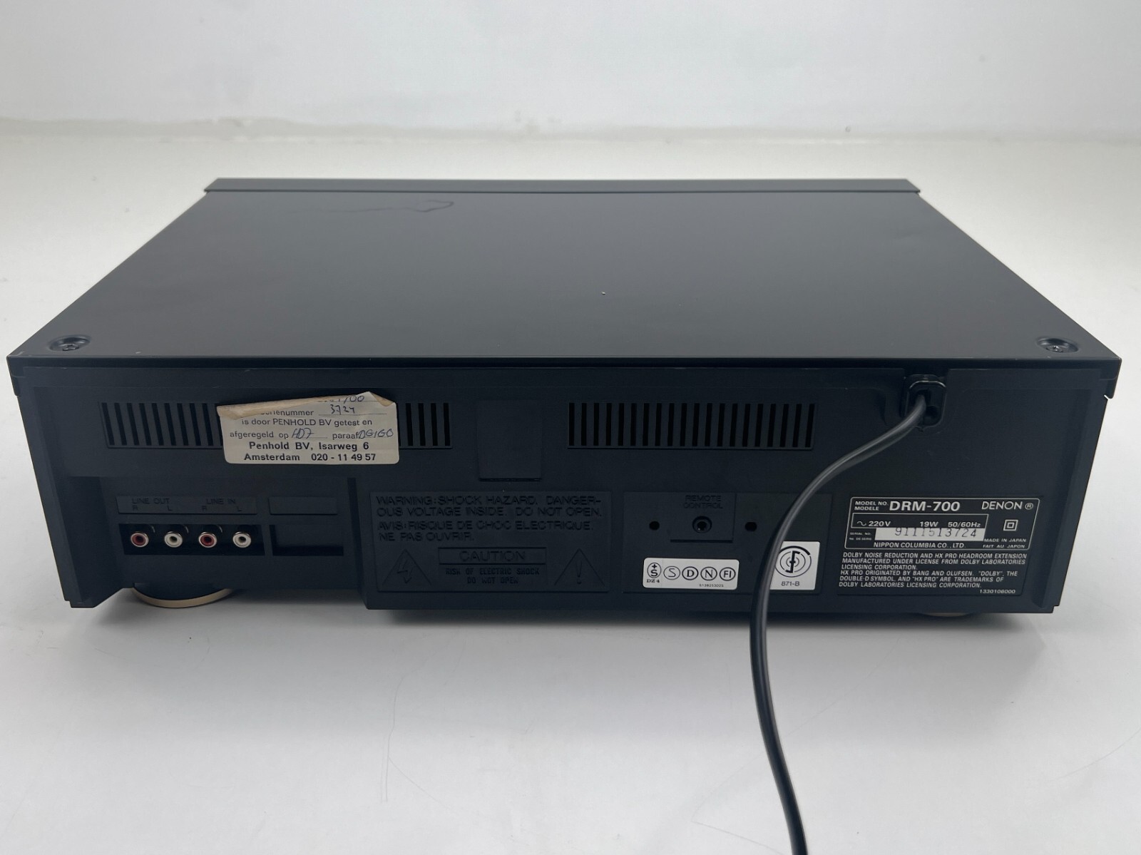 Denon DRM-700 - 3 Head Cassette Deck | eBay