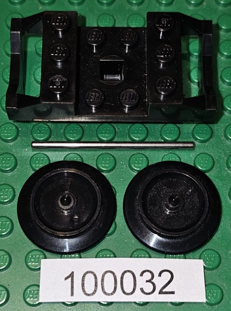 LEGO+Train+Wheel+Holder+Axle+Wheels+Complete+Assembly+X+2+%28rc+Train ...