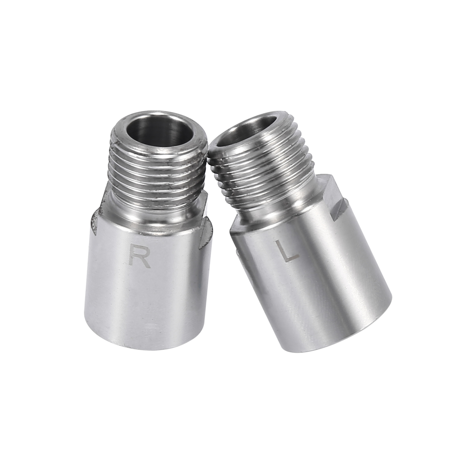 Pack(2) Bicycle Pedal Adapter Extended Pedal Spacer for 9/16" Threaded ...