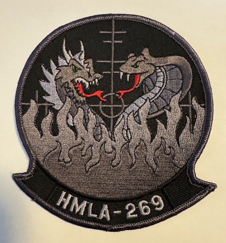 USMC Marine Corps HMLA 269 Squadron Patch 4.5" Patch | eBay