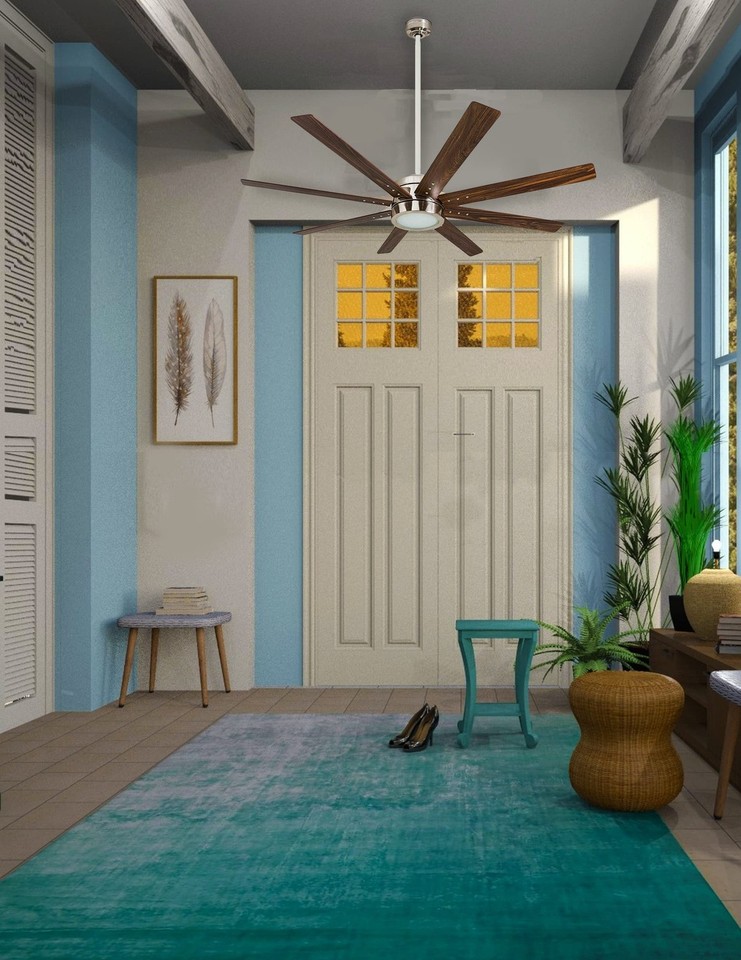 Ceiling Fan Extension Rod, Ceiling Fan Downrod, 12 Inch long Extension ...