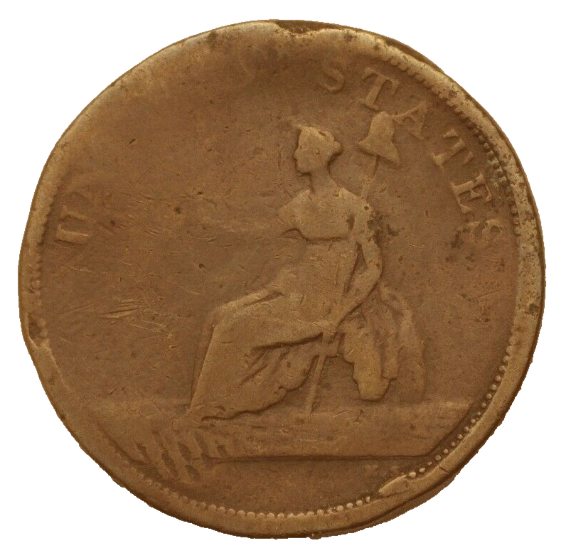 1783 Washington & Independence Cent Colonial Copper Coin Military | eBay