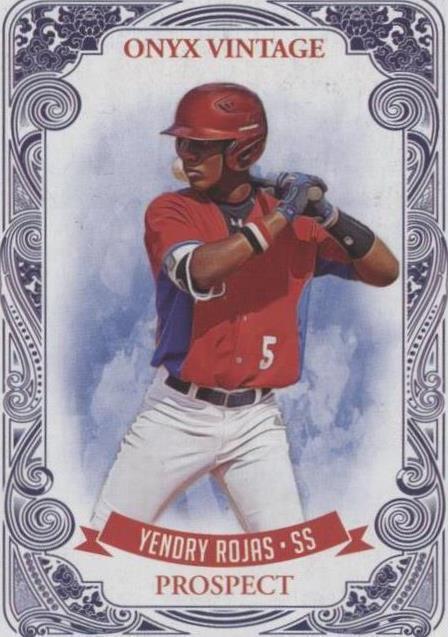 2021 Onyx Vintage - Yendry Rojas #OVYR (RC) for sale online | eBay