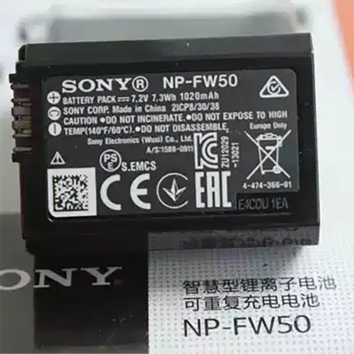 1pcs NP-FW50 Battery For Sony NEX3 NEX-5 NEX-3 A55 A33 BC-VW1 | eBay