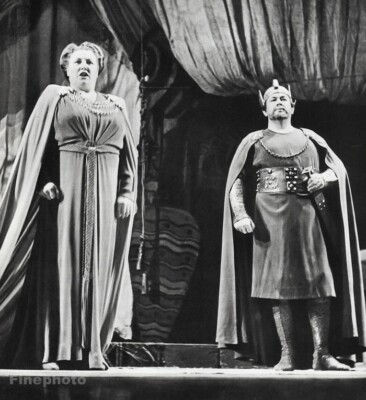 1966 Vintage Helen Traubel Opera Singer By Alfred Eisenstaedt Music ...