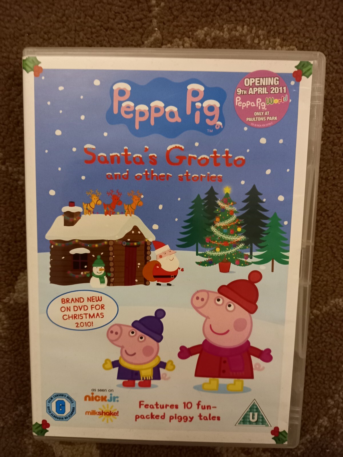 PEPPA PIG SANTA'S GROTTO DVD KIDS 10 EPISODES | eBay UK