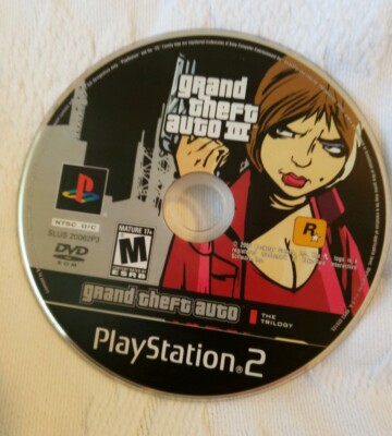 Grand Theft Auto III 3 - PS2 Sony PlayStation 2 game Trilogy Disc Only ...