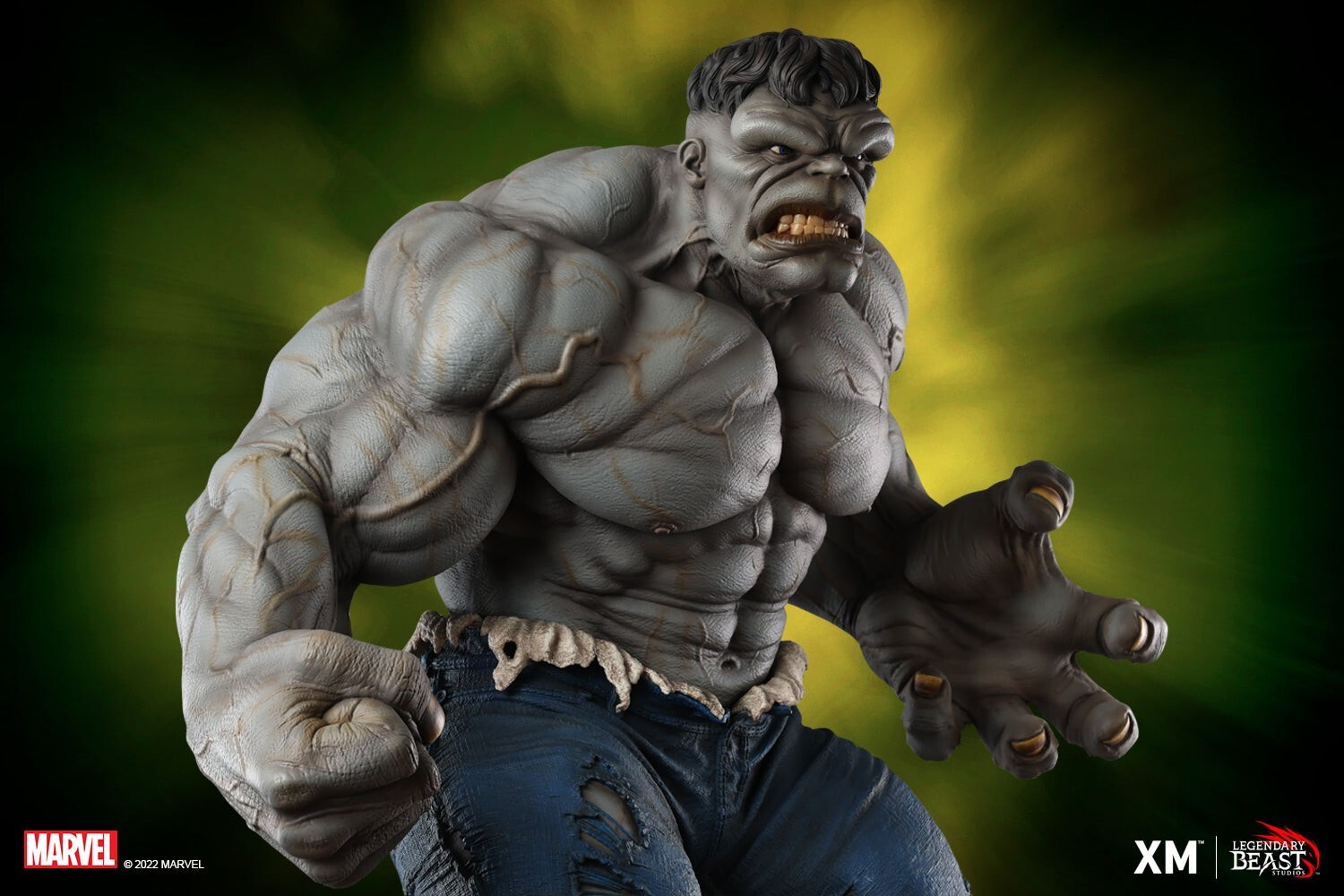 Legendary Beast Studio XM 1/3 Scale Figure Statue GREY HULK Prestige ...