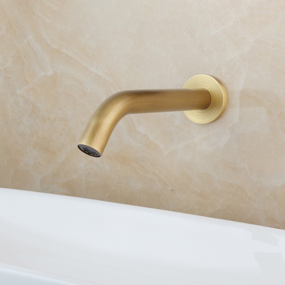 Antique Hot&Cold Automatic Sensor Hand Touch Free Sink Mixer Tap Basin ...