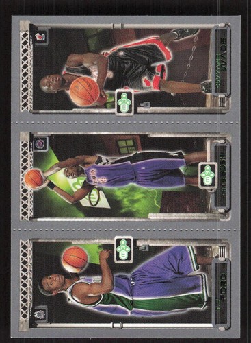 2003 TOPPS ROOKIE MATRIX DWYANE WADE 118 114 115 RC CHRIS BOSH T.J ...