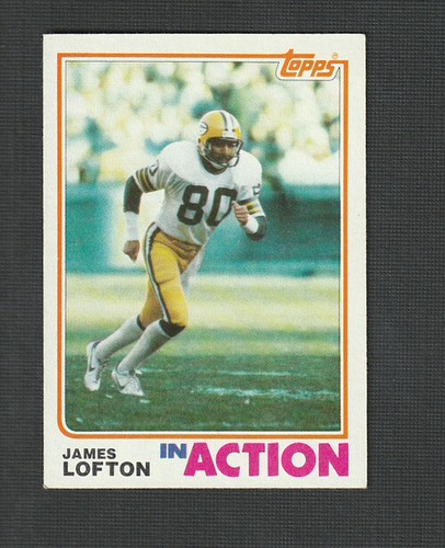 1982 Topps James Lofton In Action #365 Green Bay Packers | eBay