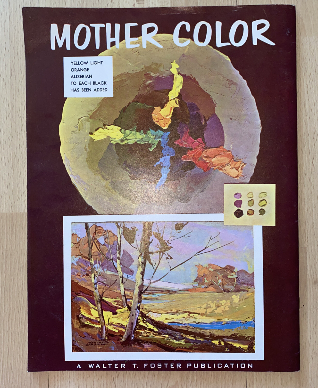 Walter T Foster Color with Palette Knife and Brush Vintage Painting Art ...