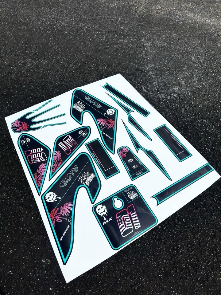 Razor MX500 MX650 graphics kit decals THICK AND HIGH GLOSS ...... | eBay