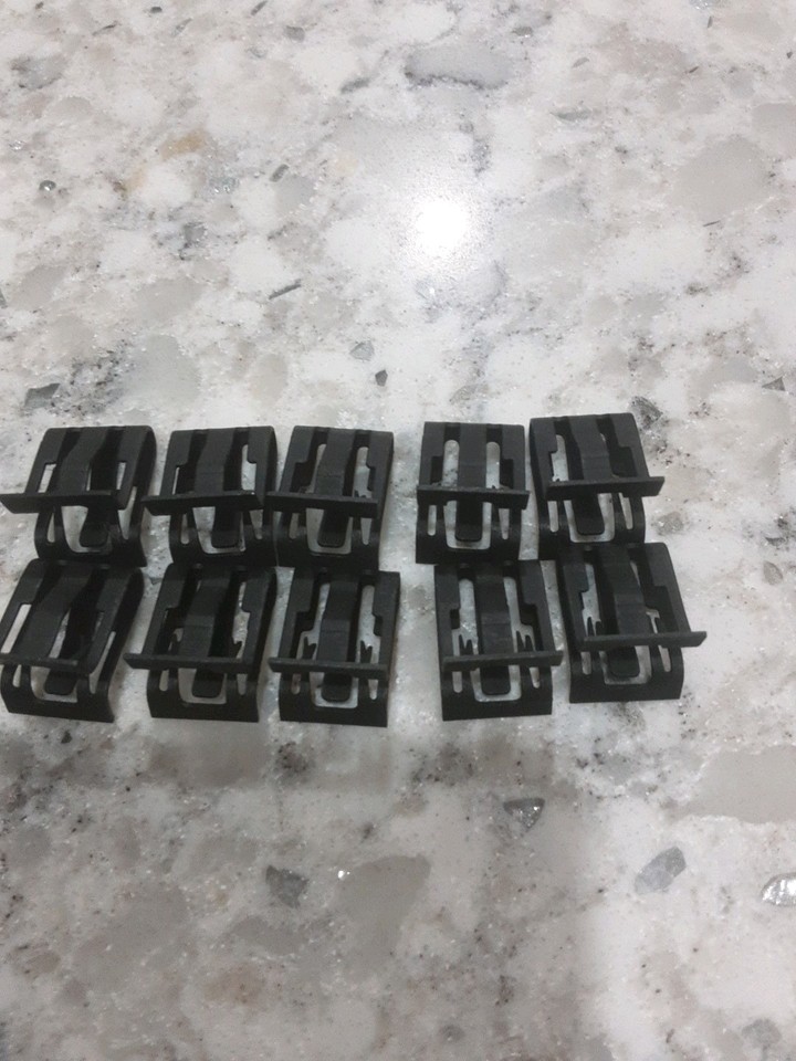 10 OEM Cowl Grille Trim Clips for Ford F150 F250 F350 Lincoln W714030 ...