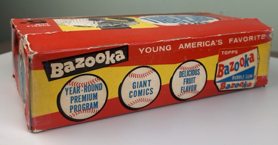 1960 TOPPS BASEBALL EMPTY DISPLAY BOX | eBay