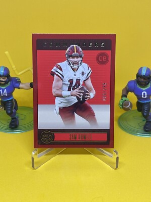 2023 PANINI LEGACY FOOTBALL RED PARALLEL SP #98 SAM HOWELL WASHINGTON ...