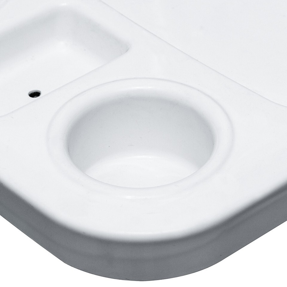 Removable Boat Table 34X18 in Pontoon Boat Table Marine RV ABS Table ...