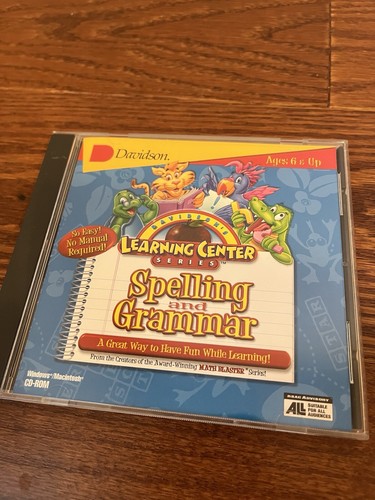 Davidson Learning Center Series: Spelling and Grammar CD-ROM Windows ...