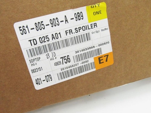 2012-2015 VW Volkswagen Passat Front Lower Valance 561805903A9B9 ...