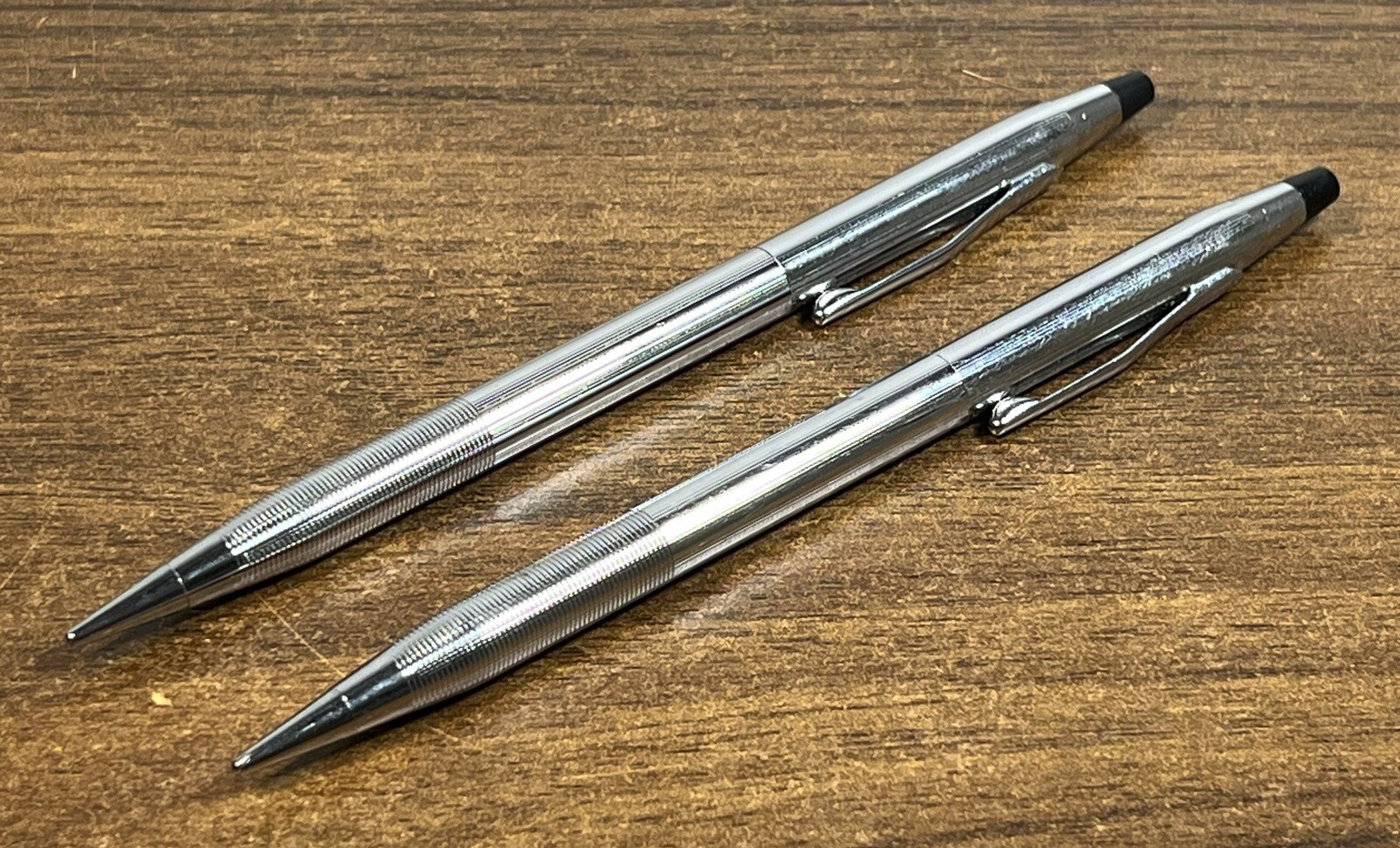 Vintage Cross Retractable Ballpoint Pen and Mechanical Pencil Set of ...