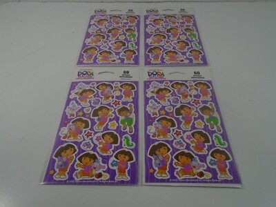4 PACKS OF DORA THE EXPLORER STICKERS (NEW) | eBay