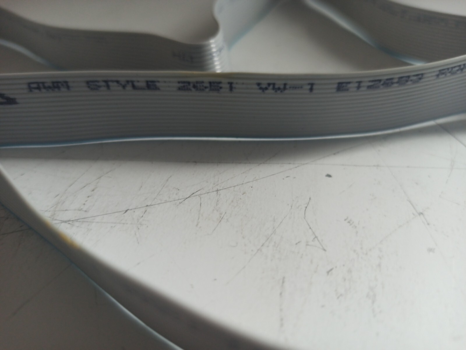 Belden T 26 AWG CSA AWM I A 105C 300V FT1 LL7874 Ribbon Cable PN:AWM ...