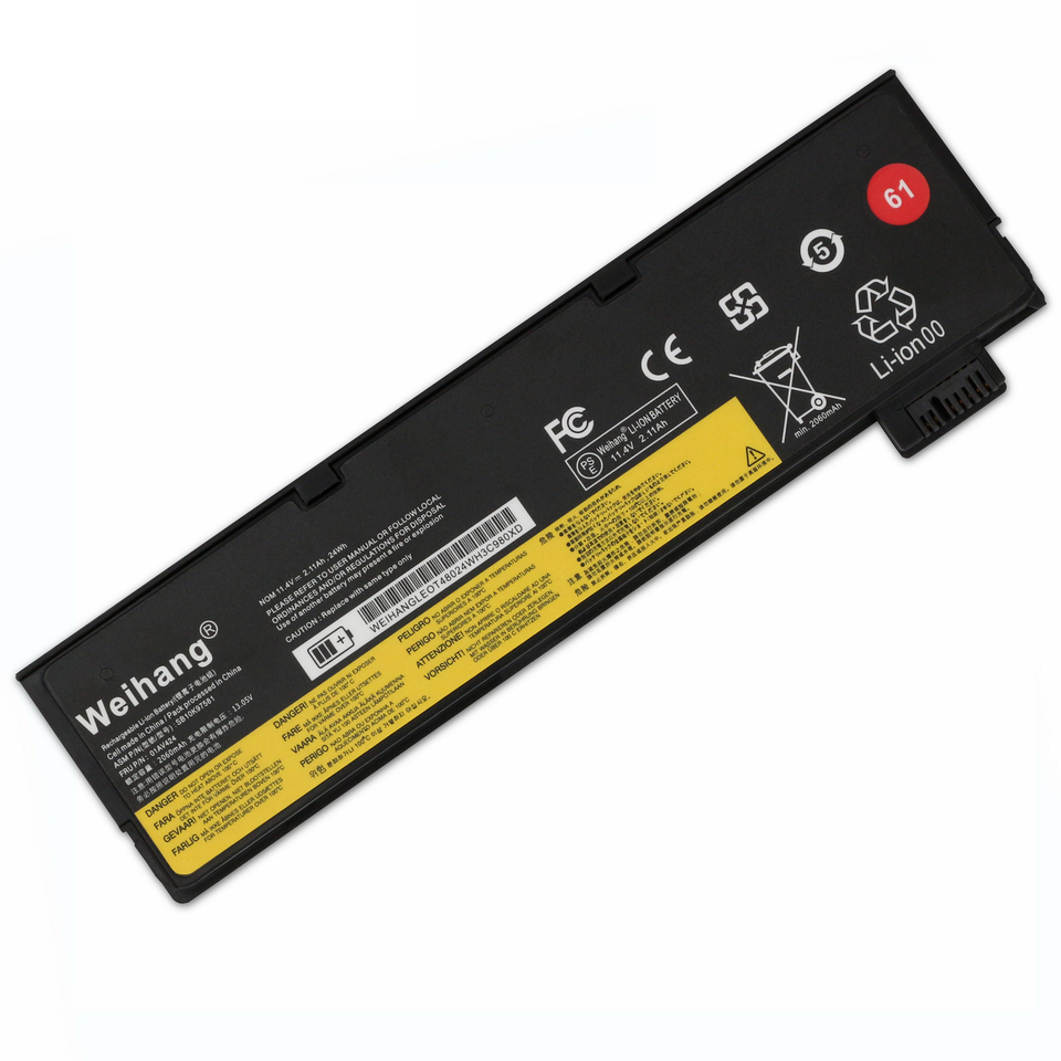 New Battery 01AV425 01AV424 For Lenovo Thinkpad T470 T480 T570 T580 ...