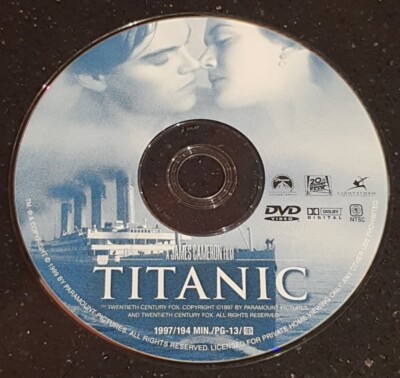 TITANIC - DVD Movie (Disc Only) (1997 - 1 disc) Read Description | eBay