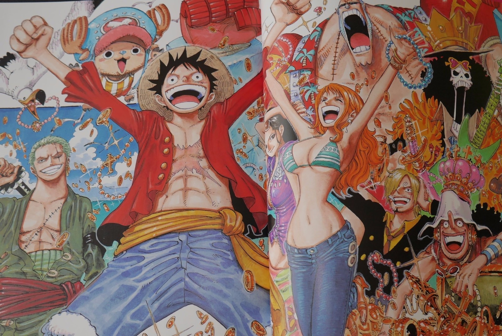 JAPAN One piece Art book Eiichiro Oda Color walk #7 "TYRANNOSAURUS" | eBay