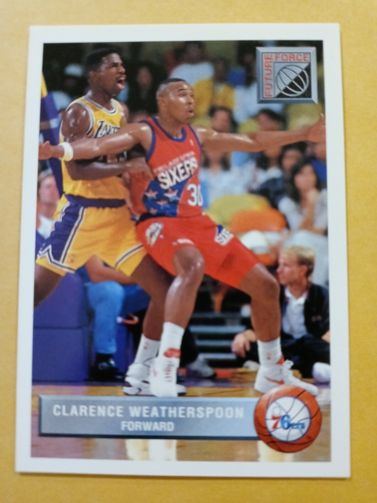 Basketball Clarence Weatherspoon Philadelphia 76ers Upper Deck Card ...