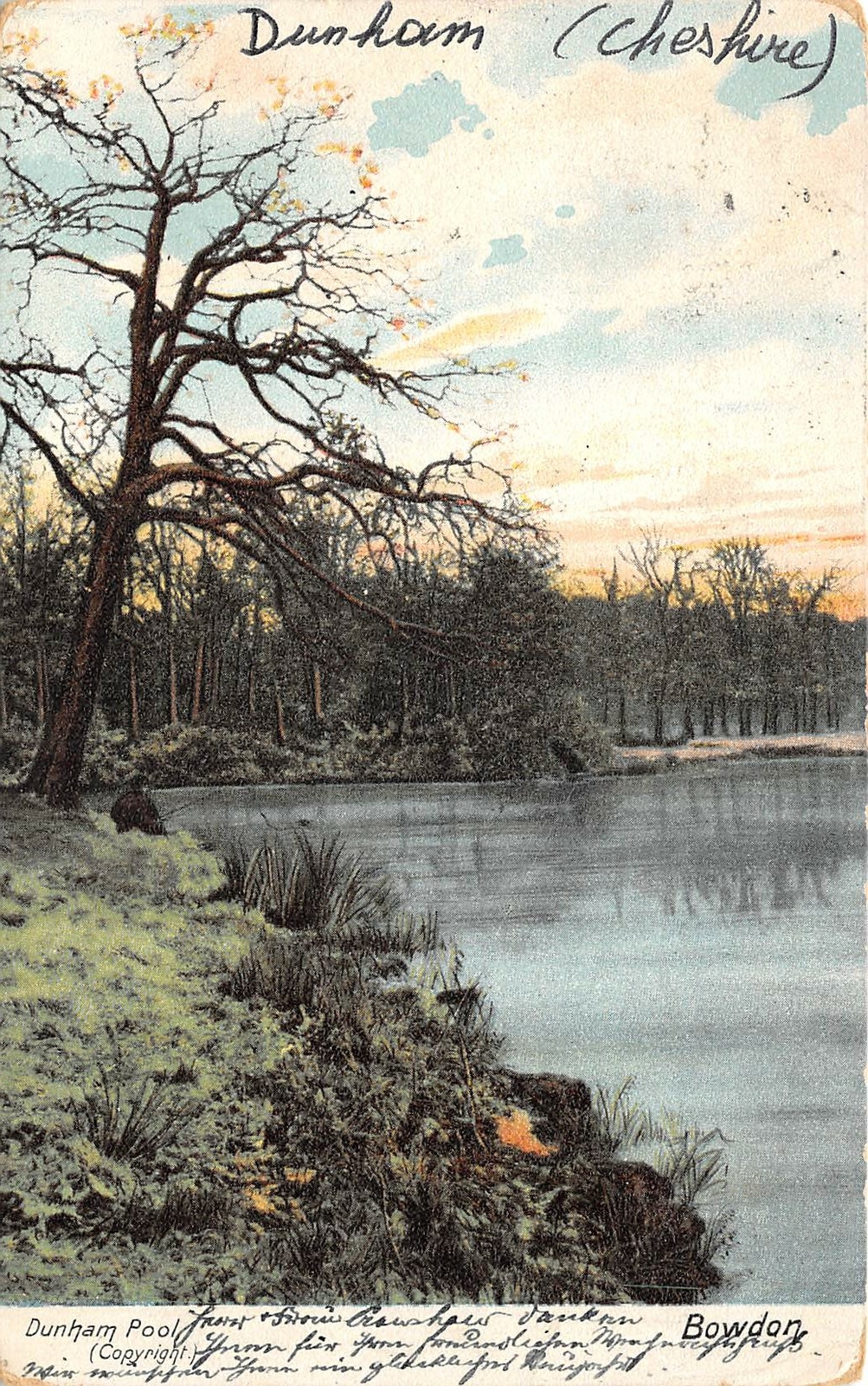 Lot308 dunham pool bowdon cheshire uk | eBay UK