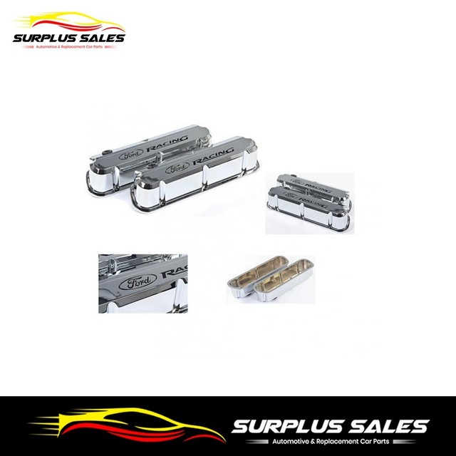 302-139 ProForm Officially Licensed Ford Racing Rocker Covers 289 302 ...