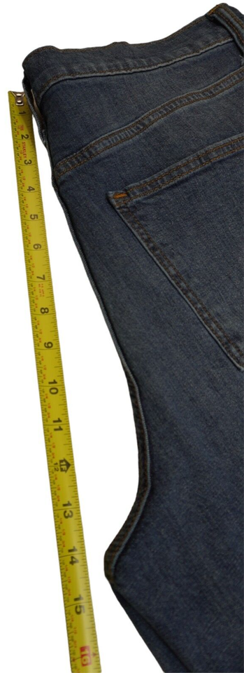 Women's Universal Thread Vintage Straight High -Rise Blue Pants Size 14 ...