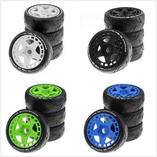 1/8 Scale RC Off Road Buggy Tires Wheel 17mm Hex for ARRMA Typhon 105mm ...