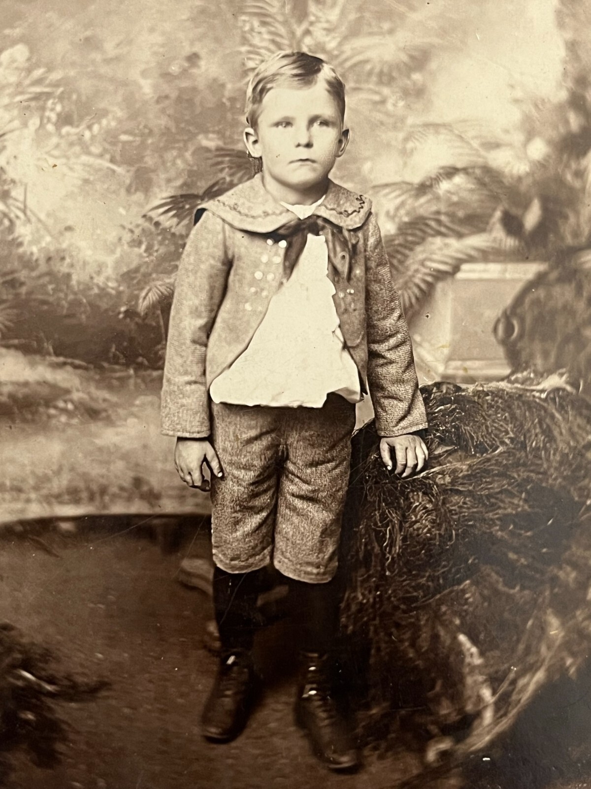 Lykens Pennsylvania Vintage Cabinet Photo Victorian Young Boy Sailor ...