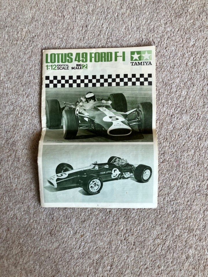 Tamiya 1/12 Lotus 49 Ford F-1 with replacement decals Jim Clark | eBay UK