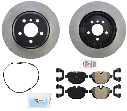 REAR Carbon Brake Rotors Pads hardware for 2011-2016 BMW 535i REF ...