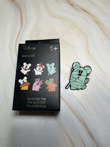 Disney Loungefly Mickey & Minnie Ghosts Blind Box Pin- Mummy Mickey | eBay