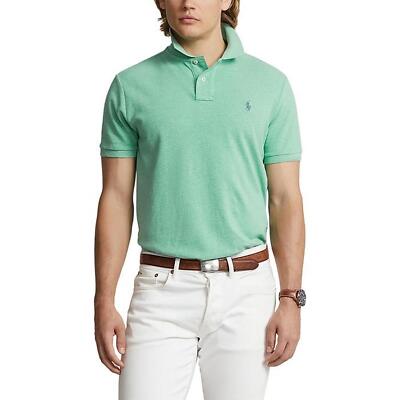 New Polo Ralph Lauren Polo Shirt Classic Sea Green Blue Polo Pony Mesh ...