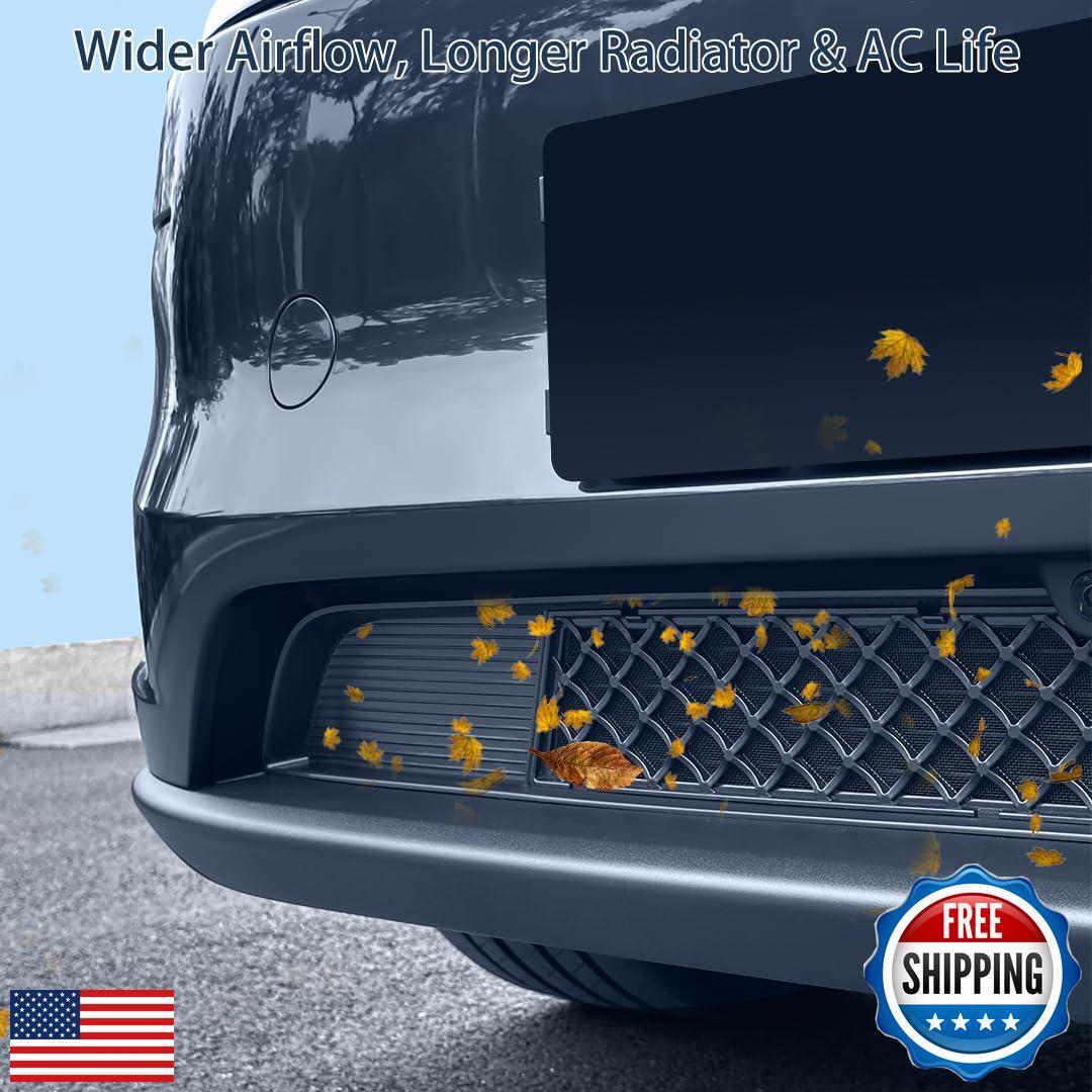 Tesla Y 2026 Accessories Front Grill Mesh For Tesla Model Y 2024 2023 ...