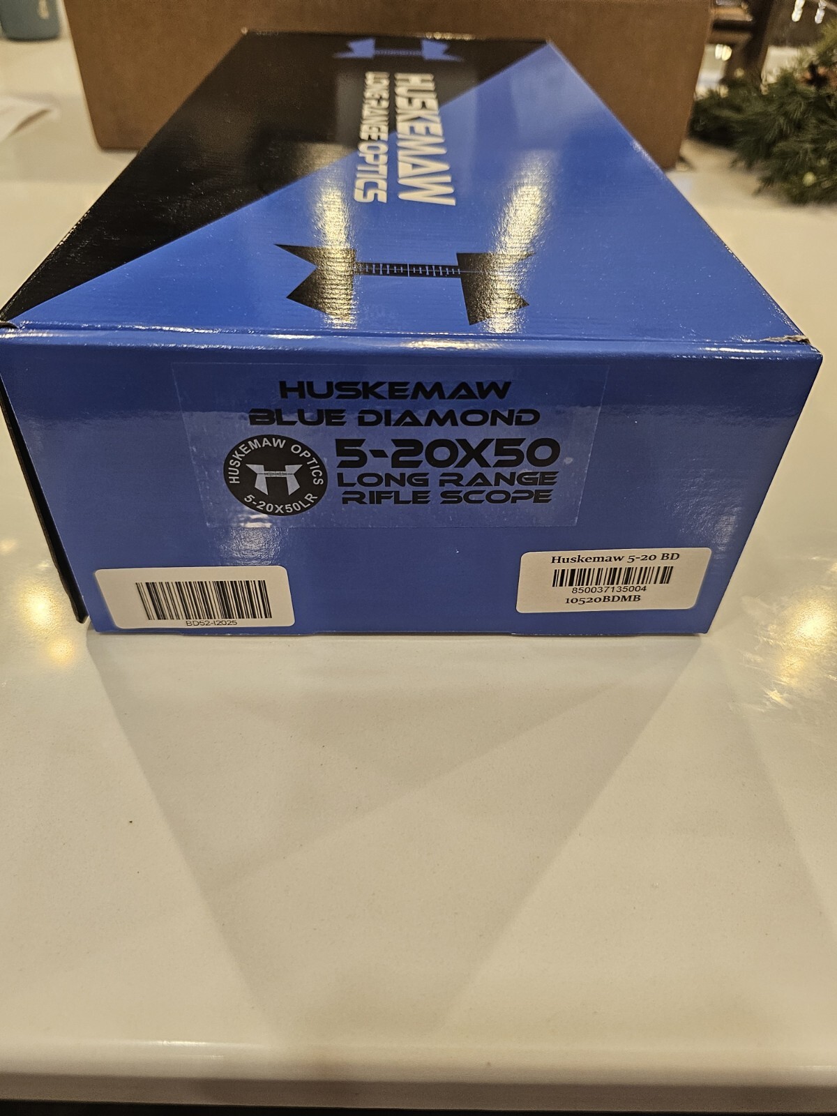 Huskemaw Blue Diamond 5-20x50mm Rifle Scope, 30mm Tube, Second Focal ...