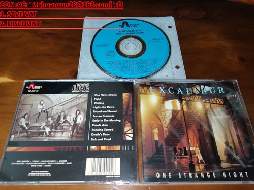 Excalibur / One Strange Night ORG Active Records - CD ATV 10 D8 | eBay