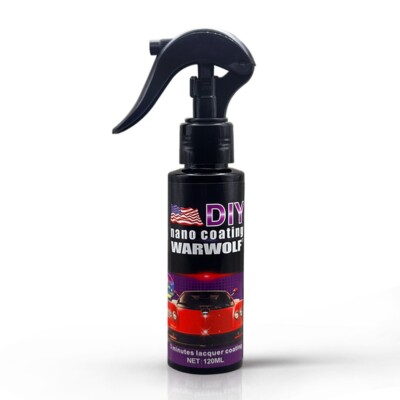 DIY Nano Ceramic Coating Warwolf 3 Minute Spray - 120ml Automotive Car ...