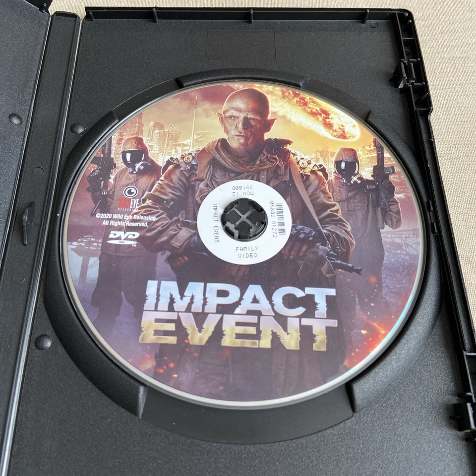 Impact Event (DVD, 2018) Sci-Fi WildEye Margaret O'Brien Michael ...