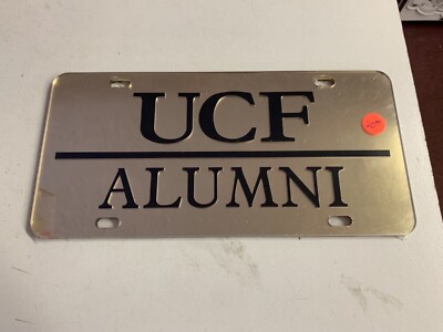 UCF Knights Alumni NCAA Mirrored Laser Cut License Plate Craftique | eBay