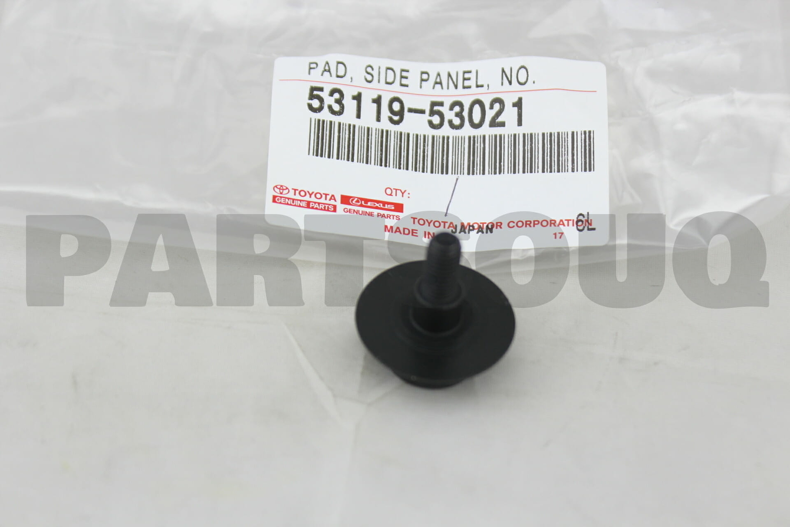 5311953021 Genuine Toyota CUSHION, RADIATOR SUPPORT 53119-53021 | eBay